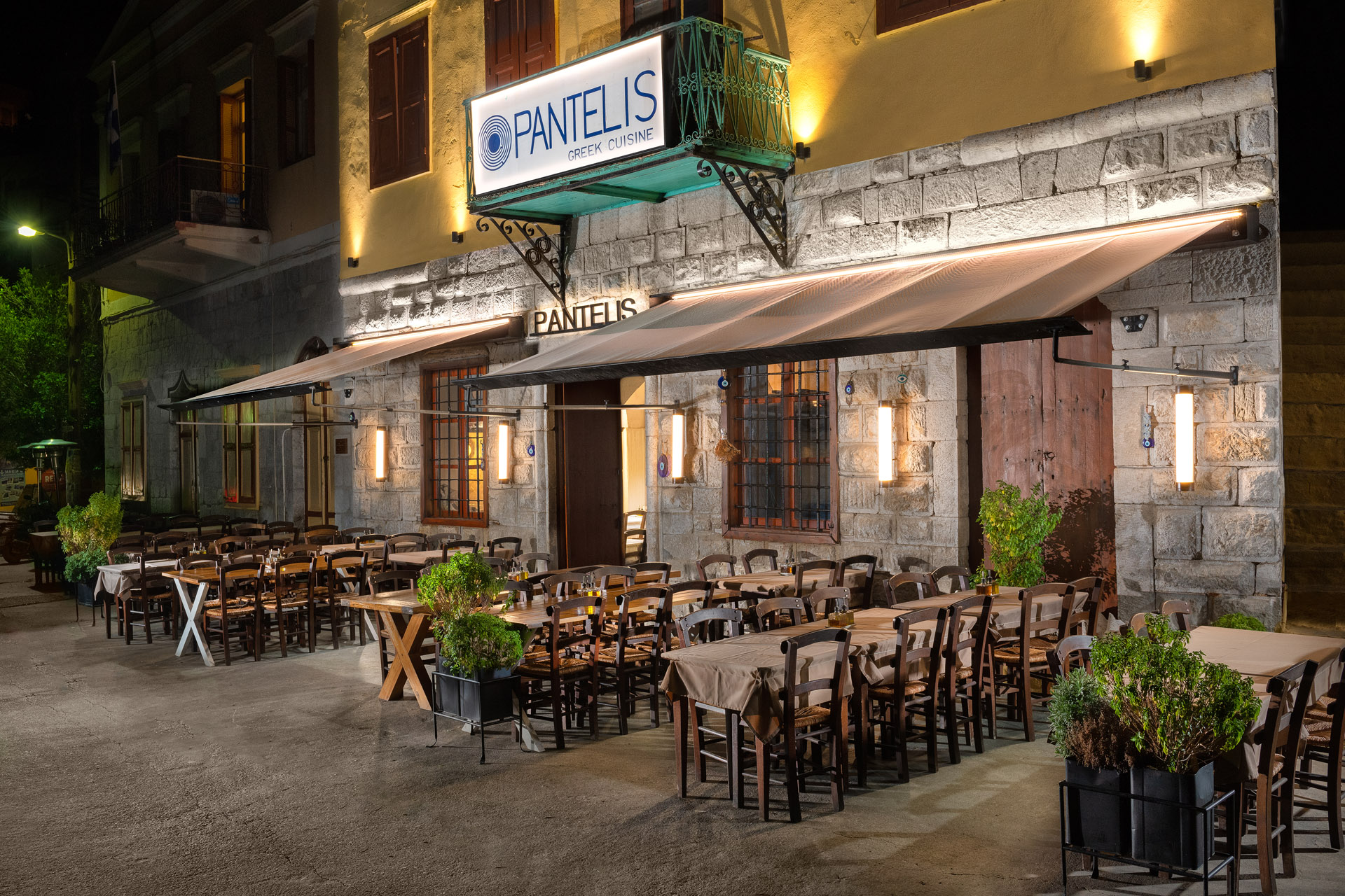 Pantelis Restaurant Symi | Eleni Karimali | Architect based in Rhodes ...