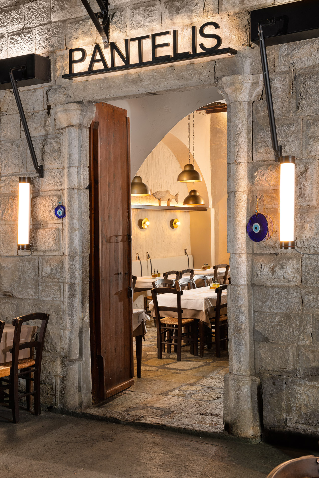 Pantelis Restaurant Symi | Eleni Karimali | Architect based in Rhodes ...